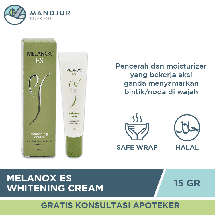 Melanox Es Cream 15 Gram — Apotek Mandjur