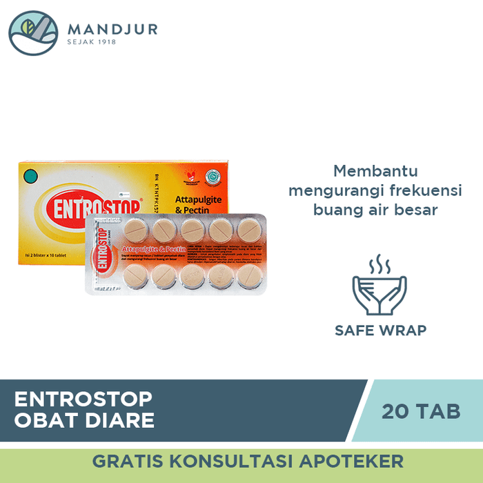 Entrostop Obat Diare — Apotek Mandjur
