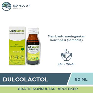 Dulcolactol Lactulosa Sirup 60 mL — Apotek Mandjur
