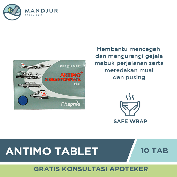 Antimo Tablet — Apotek Mandjur