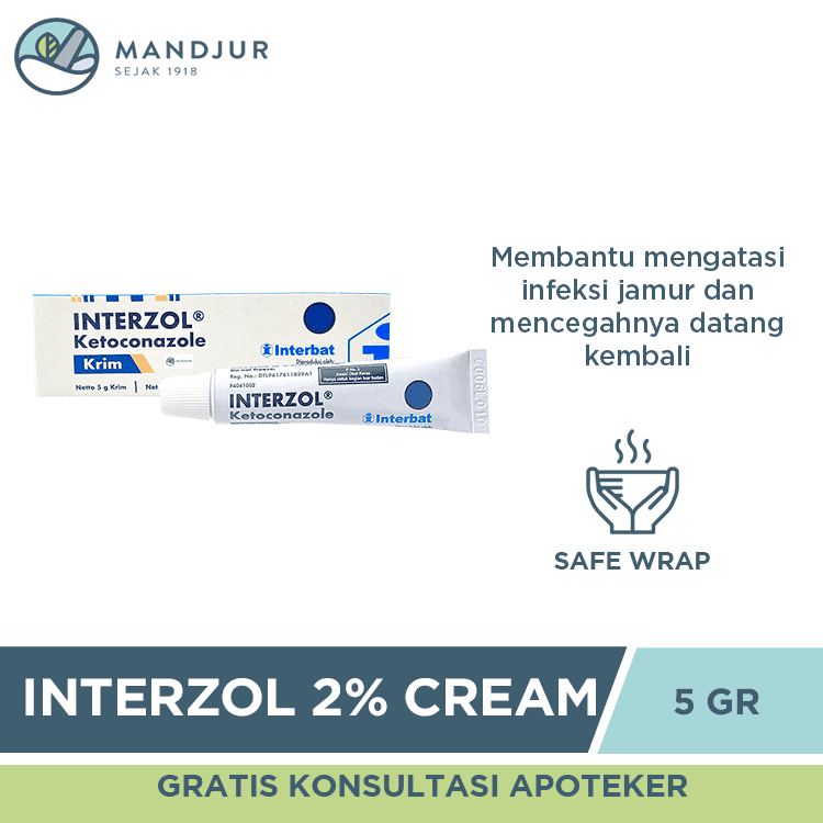 Interzol 2% Cream 5 g — Apotek Mandjur