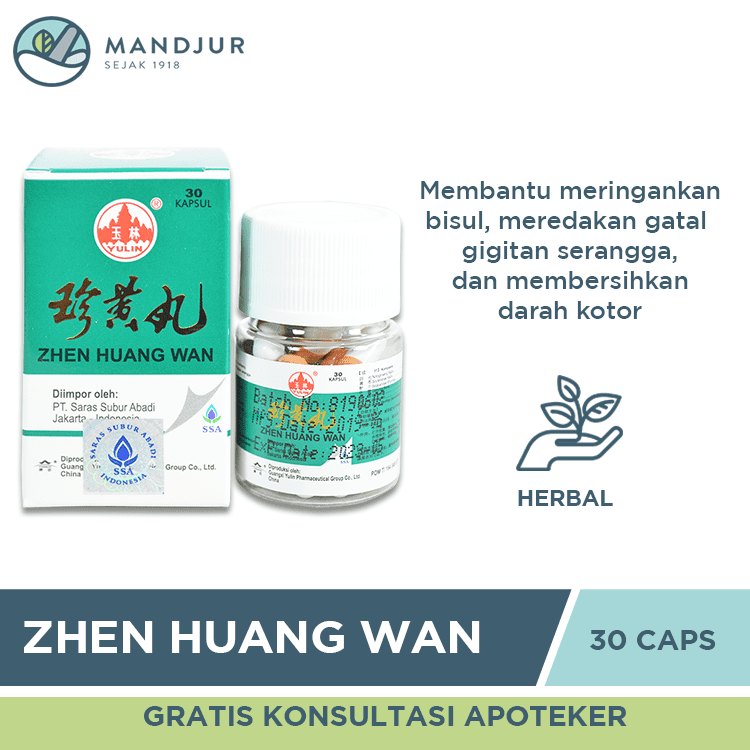 Zhen Huang Wan — Apotek Mandjur