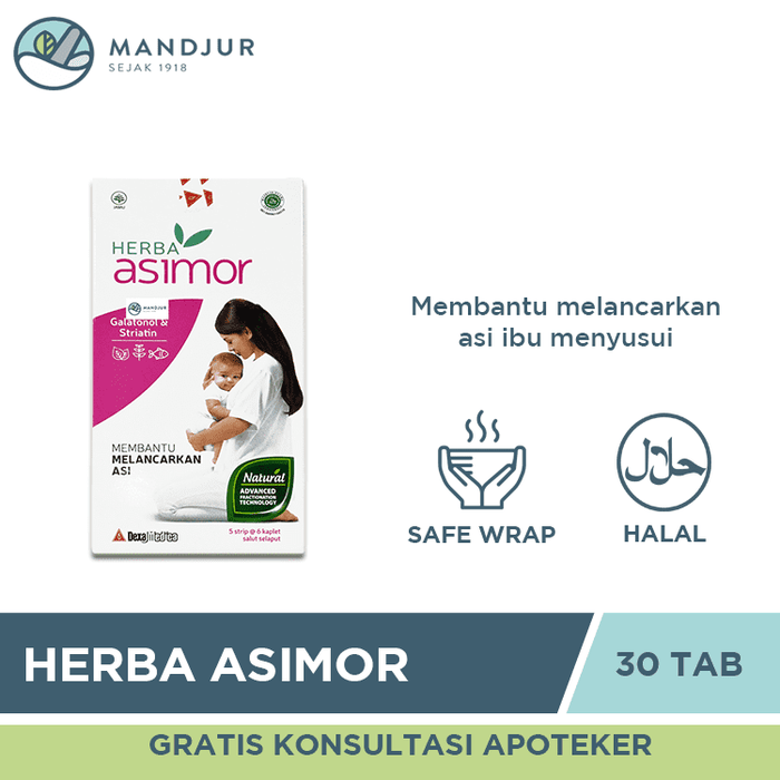 Herba Asimor 30 Kaplet — Apotek Mandjur