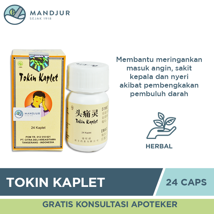 Tokin Kaplet — Apotek Mandjur