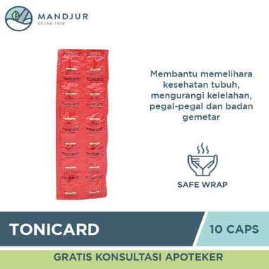 Tonicard 10 Kapsul — Apotek Mandjur