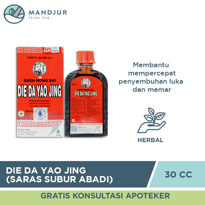 Die Da Yao Jing — Apotek Mandjur