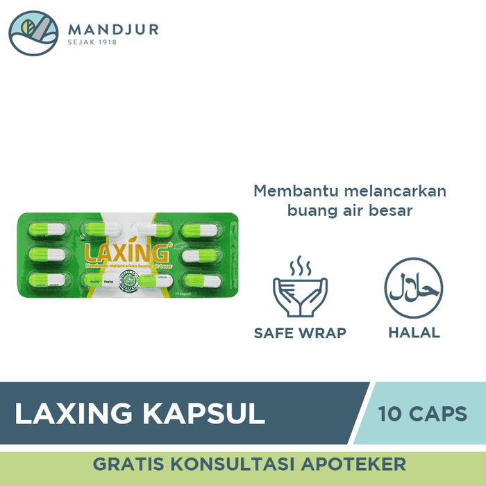 Laxing 10 Kapsul — Apotek Mandjur