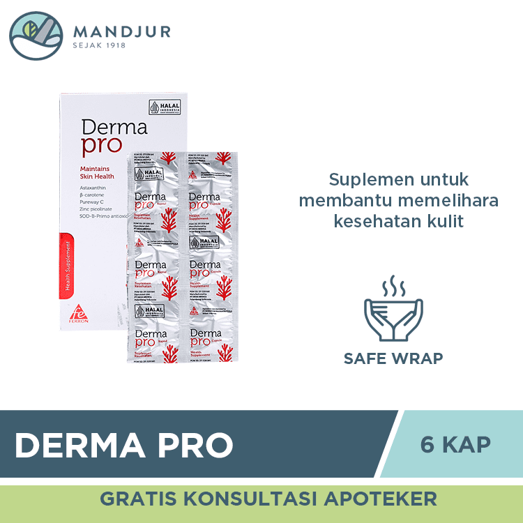 Derma Pro 6 Kapsul — Apotek Mandjur