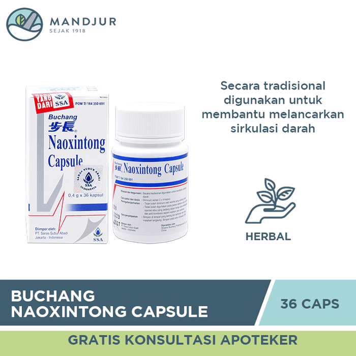 Buchang Naoxintong 36 Kapsul — Apotek Mandjur