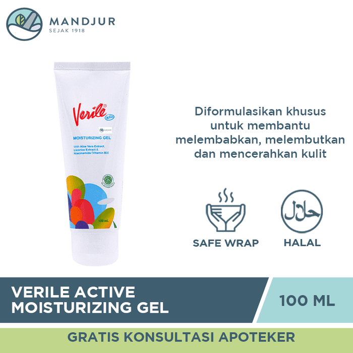 Verile Moisturizing Gel 100 mL — Apotek Mandjur