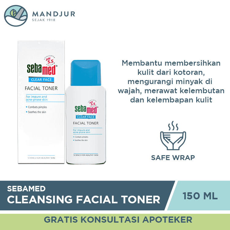 Sebamed Clear Face Facial Toner 150 ML — Apotek Mandjur