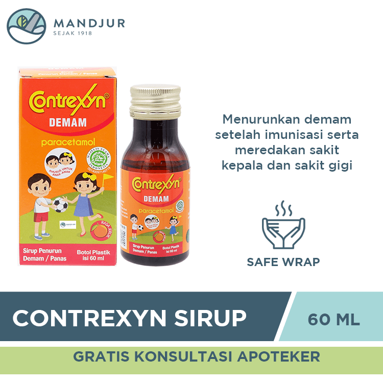 Contrexyn Sirup 60 mL — Apotek Mandjur