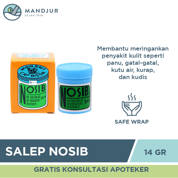 Salep Kulit Nosib 14 Gram — Apotek Mandjur