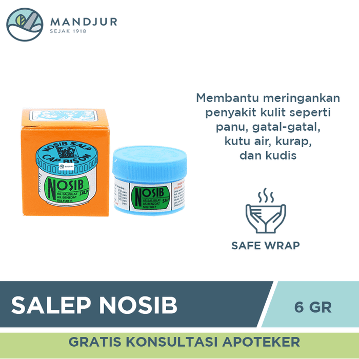 Salep Kulit Nosib 6 Gram — Apotek Mandjur