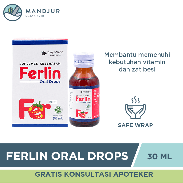 Ferlin Drops 30 mL — Apotek Mandjur