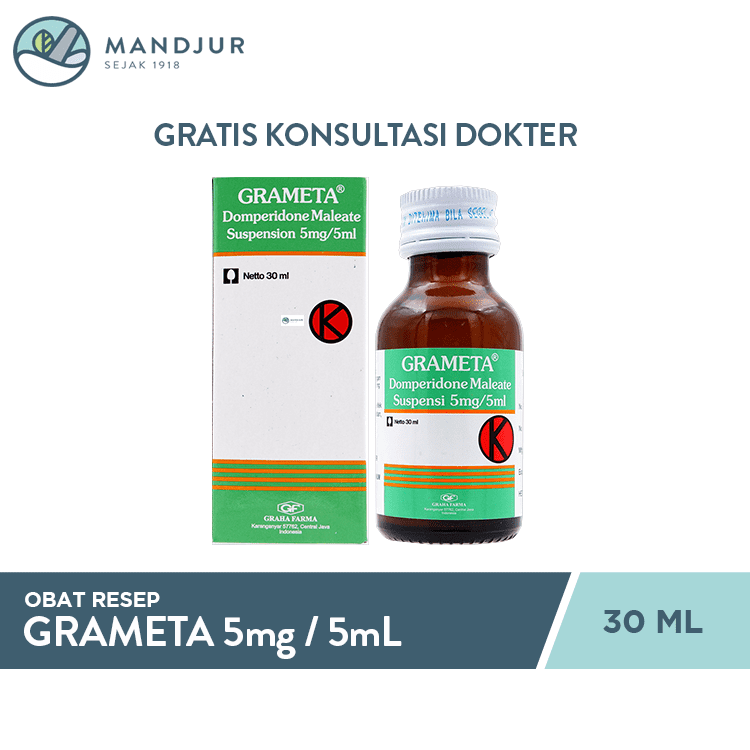 Grameta Suspensi 30 ml — Apotek Mandjur