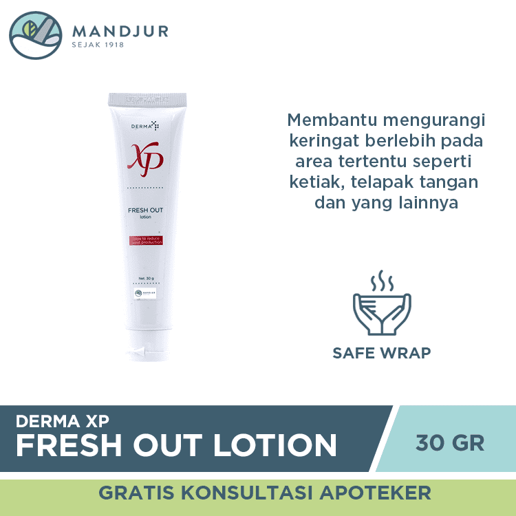 Derma XP Fresh Out Lotion 30 Gr — Apotek Mandjur
