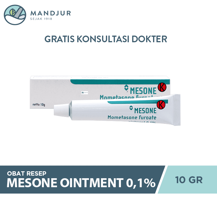 Mesone 0.1% Ointment 10 g — Apotek Mandjur