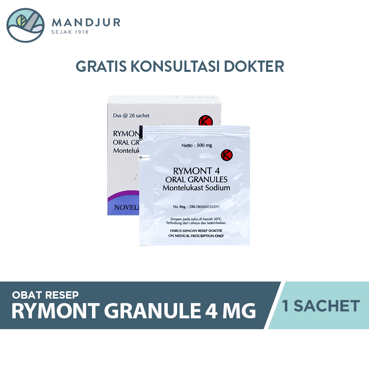 Rymont Granule 4 mg 1 sachet — Apotek Mandjur