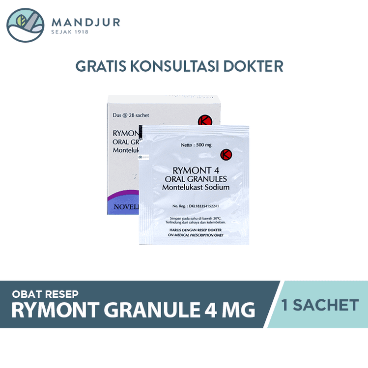 Rymont Granule 4 mg 1 sachet — Apotek Mandjur