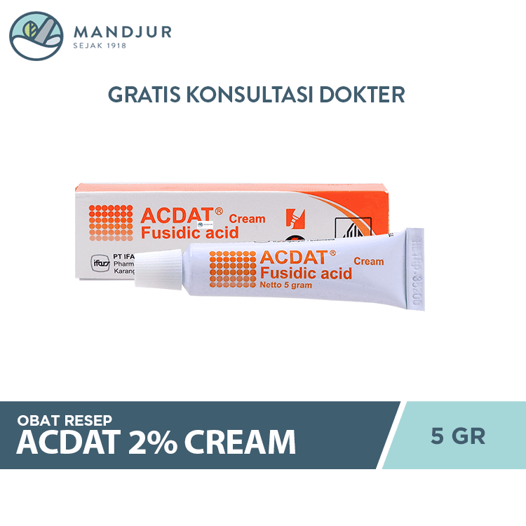 Acdat 2% Cream 5 gr — Apotek Mandjur