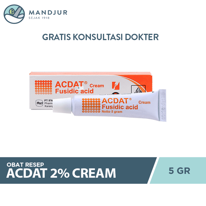 Acdat 2% Cream 5 gr — Apotek Mandjur