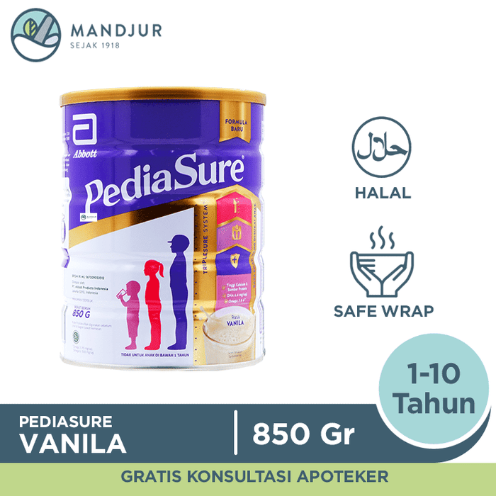 Pediasure Vanila 850 Gram — Apotek Mandjur