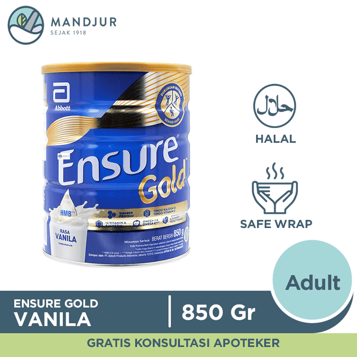 Ensure Gold Vanila 850 Gram — Apotek Mandjur