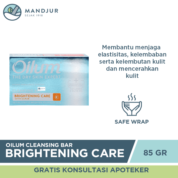 Oilum Brightening Care Cleansing Bar 85 Gr — Apotek Mandjur