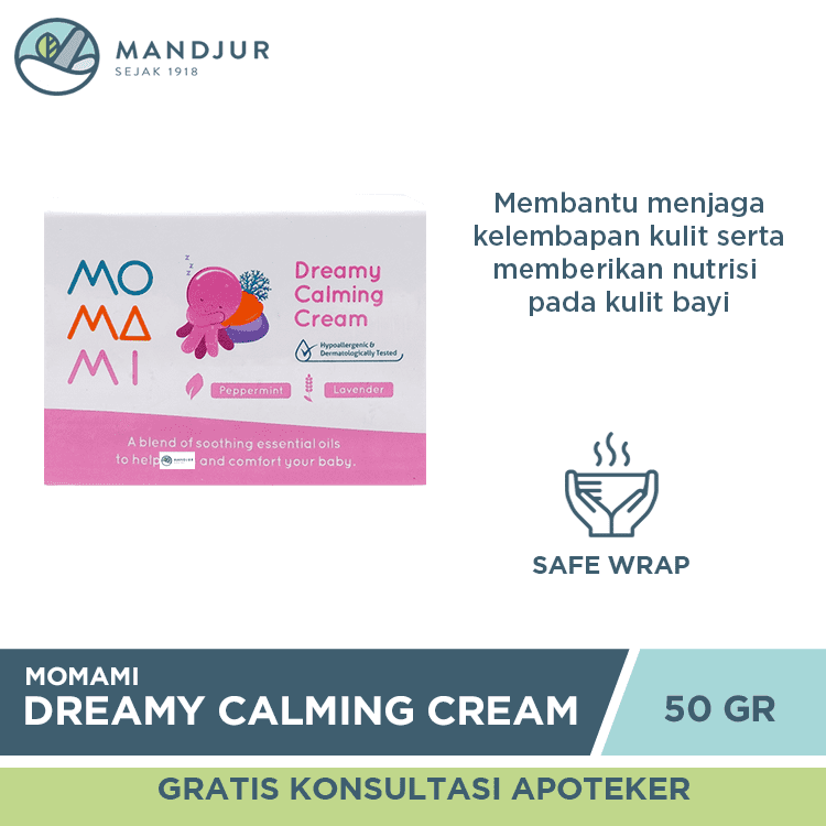 Momami Dreamy Calming Cream 50 Gr — Apotek Mandjur