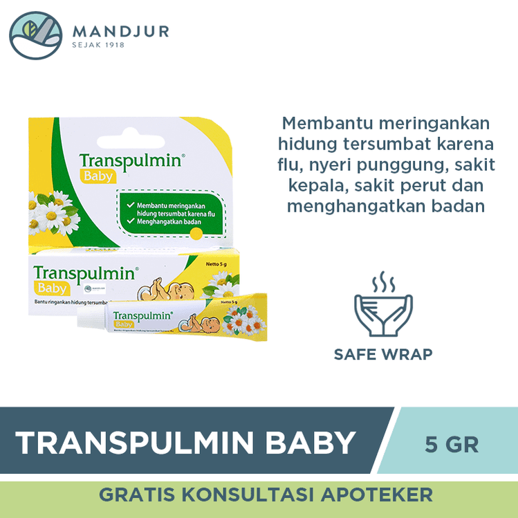 Transpulmin Baby Balsam 5 g — Apotek Mandjur