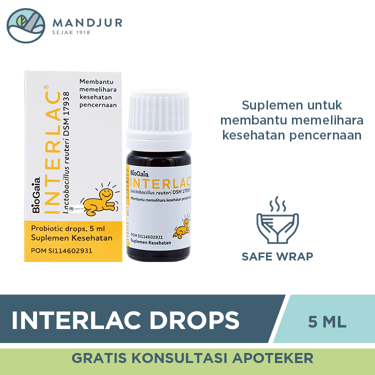 Interlac Drops 5 ML — Apotek Mandjur