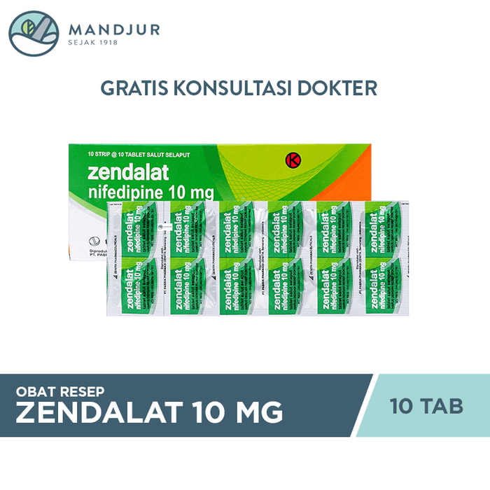Zendalat 10 mg 10 Tablet — Apotek Mandjur