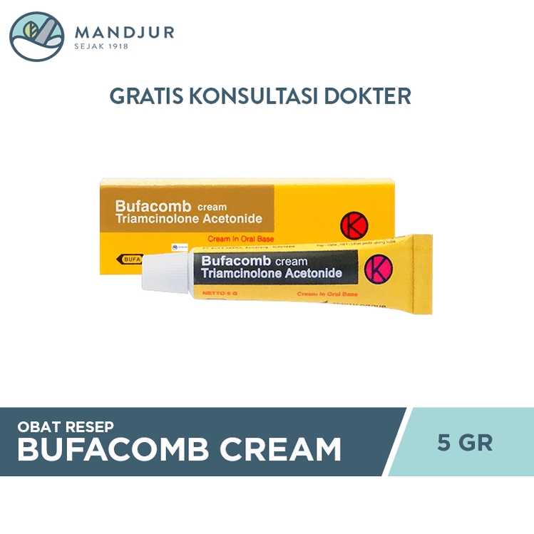 Bufacomb Cream 5 gr — Apotek Mandjur