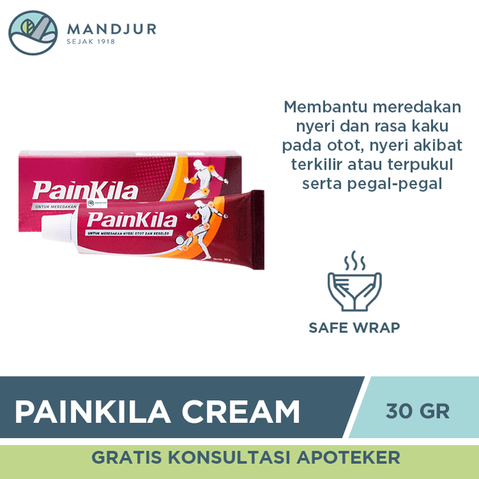 Painkila Cream 30 Gr — Apotek Mandjur