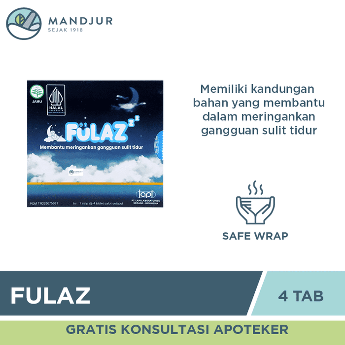 Fulaz 4 Tablet — Apotek Mandjur