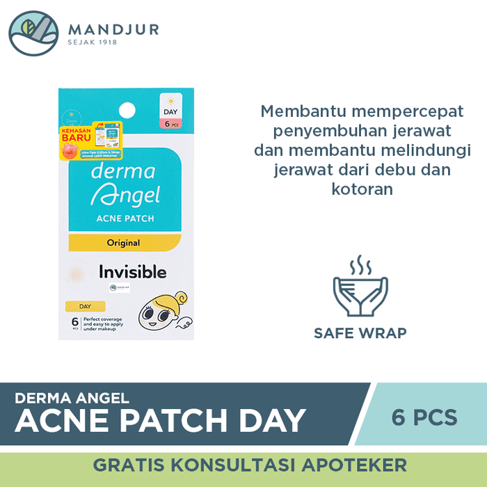 Derma Angel Acne Patch Day 6 Pcs — Apotek Mandjur