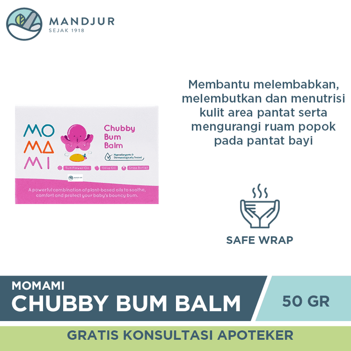 Momami Chubby Bum Balm 50 Gr — Apotek Mandjur