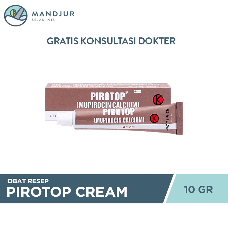 Pirotop Cream 10 Gram — Apotek Mandjur