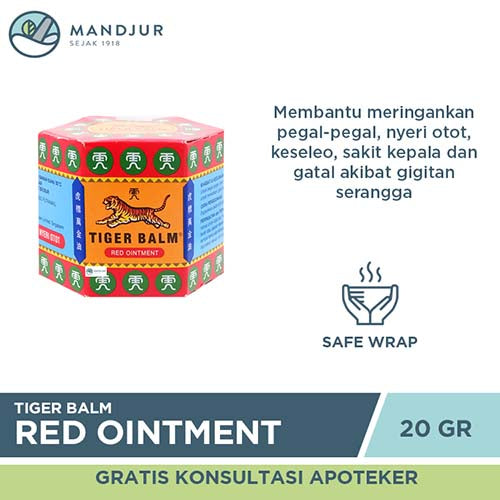 Tiger Balm Red Ointment — Apotek Mandjur