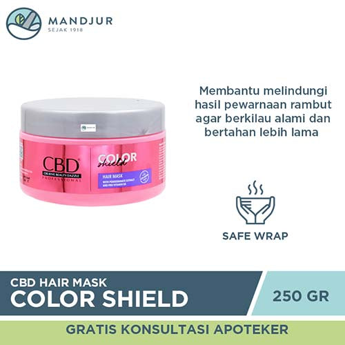 CBD Color Shield Hair Mask 250 Gr — Apotek Mandjur