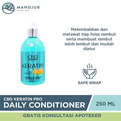 CBD Keratin Pro Daily Conditioner 250 mL — Apotek Mandjur