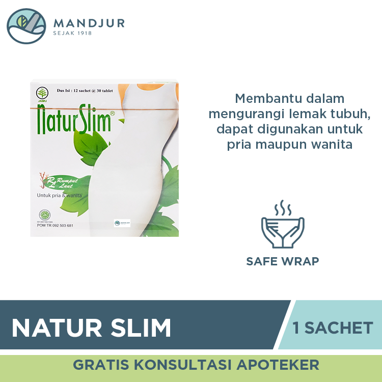 Natur Slim 30 Tablet — Apotek Mandjur
