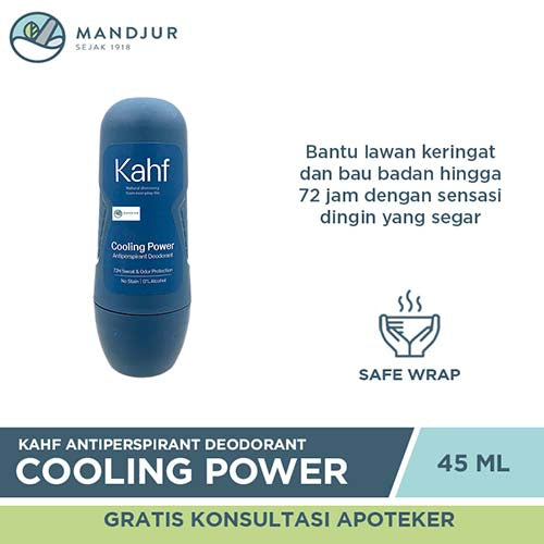 Kahf Cooling Power Antiperspirant Deodorant 45 mL — Apotek Mandjur