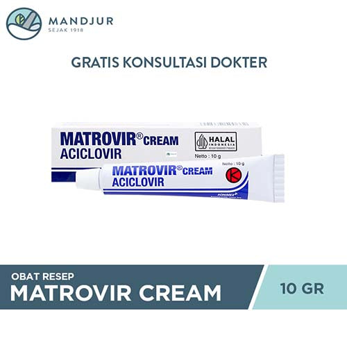 Matrovir Cream 10 gr — Apotek Mandjur