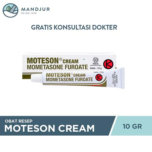 Moteson Cream 10 g — Apotek Mandjur
