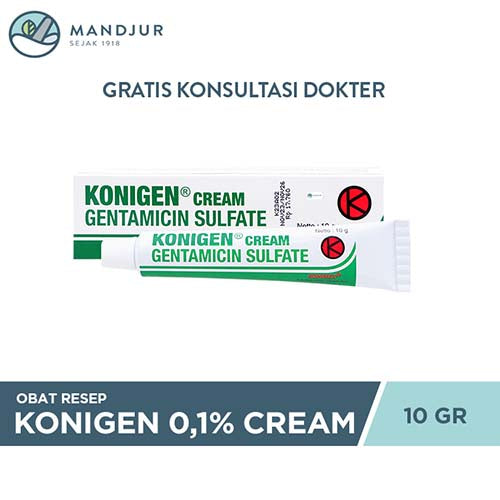 Konigen 0.1% Cream 10 g — Apotek Mandjur