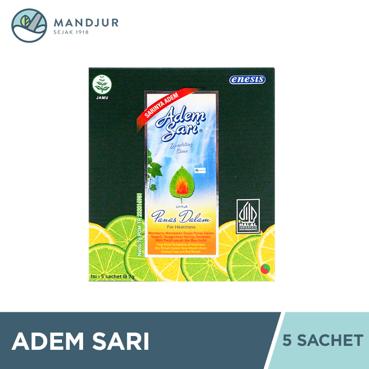 Adem Sari 5 Sachet — Apotek Mandjur