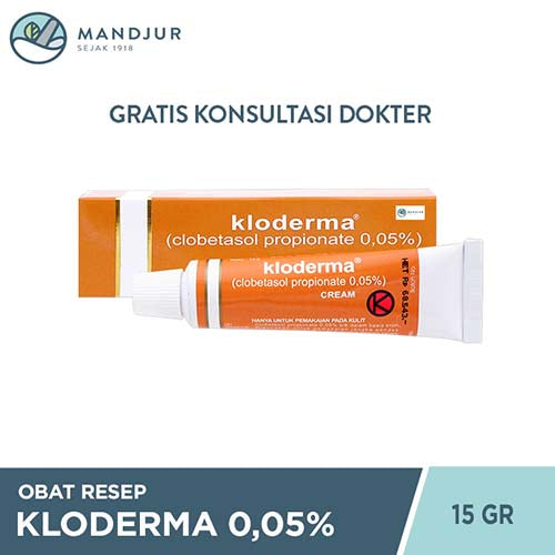 Kloderma 0.05% Cream 15 g — Apotek Mandjur