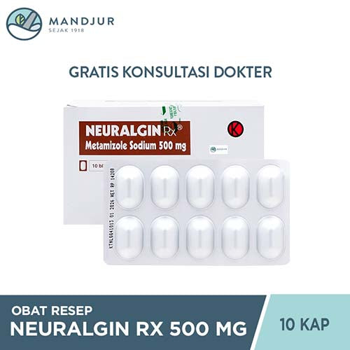 Neuralgin Rx 10 Kapsul — Apotek Mandjur